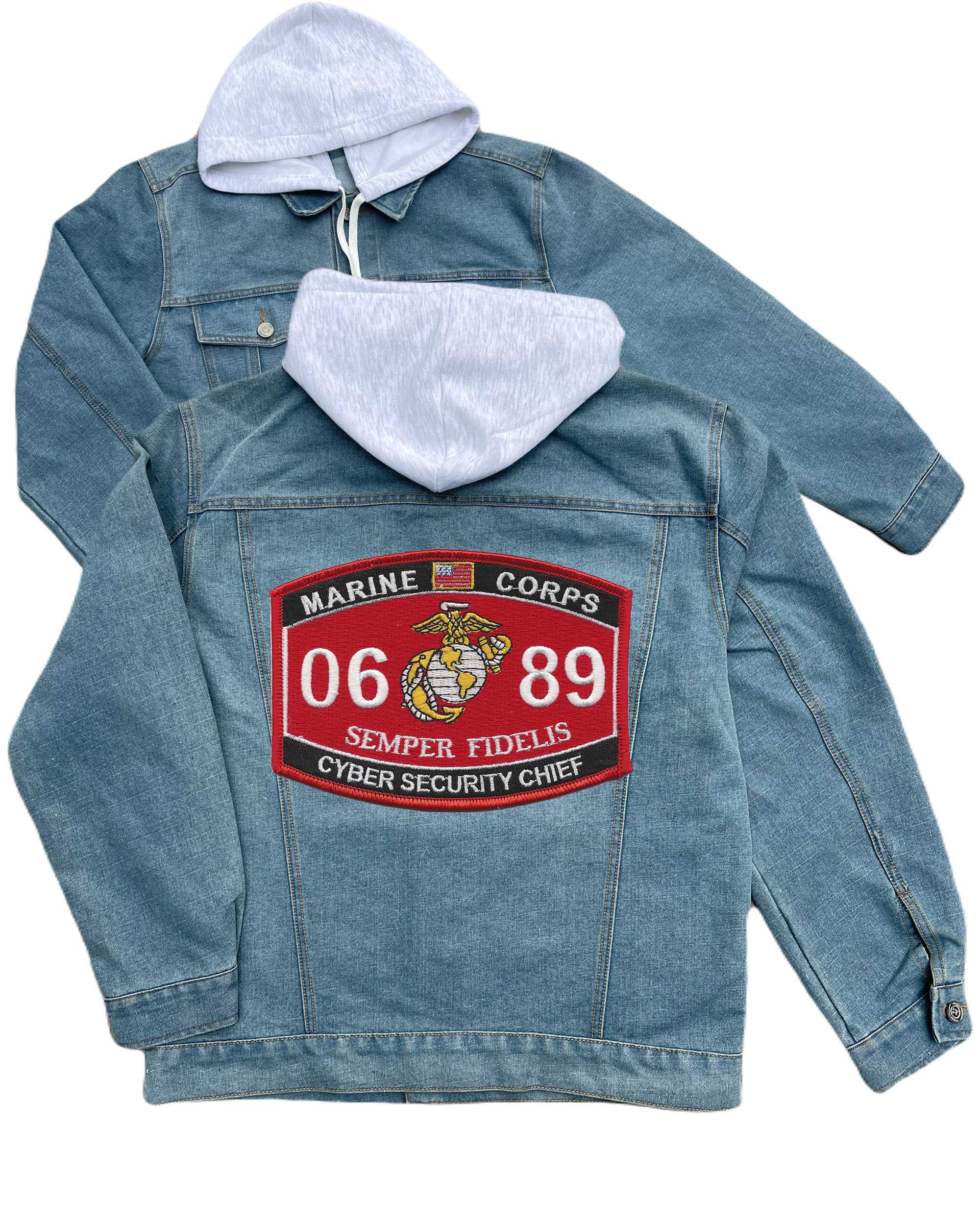 0689 mos cyber security chief Jean Jacket | eBay